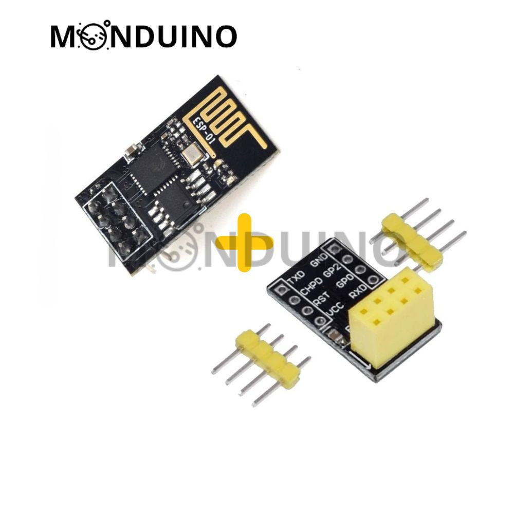 Esp 01 Esp 01s Module Wifi Esp8266 Emetteur Récepteur Pour Arduino W Monduino